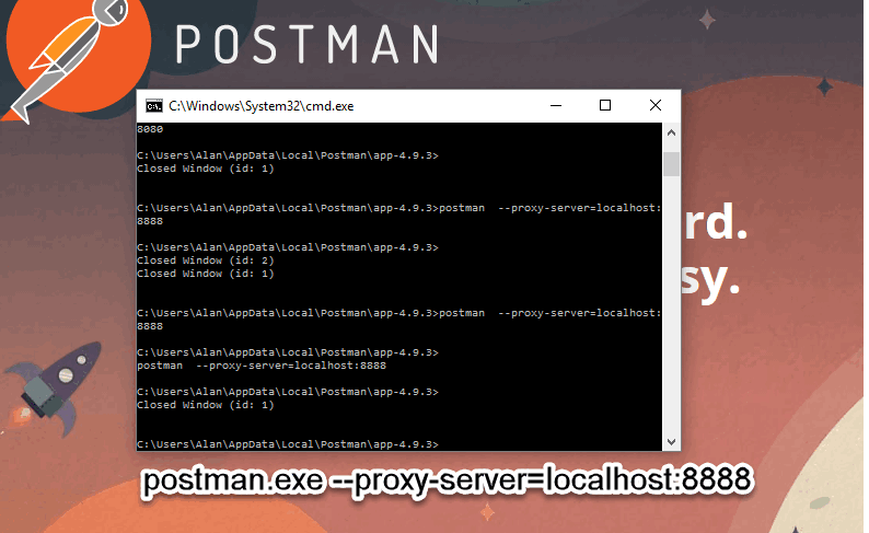 How To Configure Postman Native Client App To Use An External Proxy